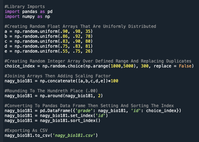 Create Concatenate And Convert NumPy Arrays Then Export Pandas Data